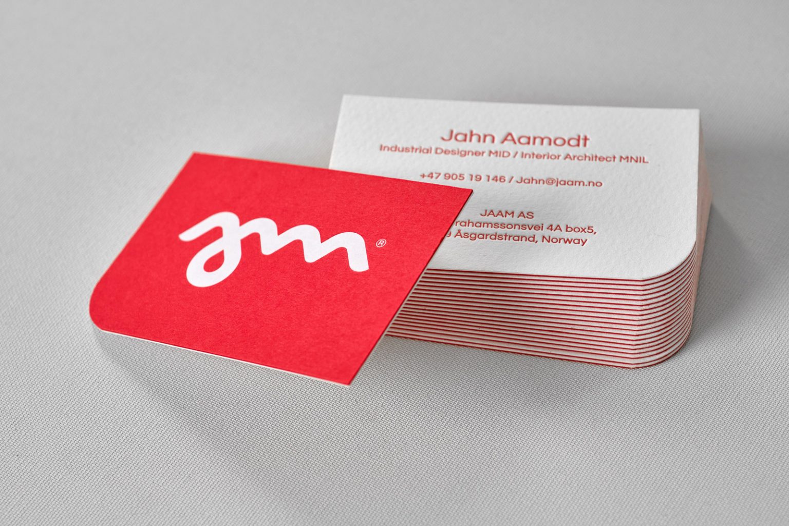Double layer business cards – Elegante Press