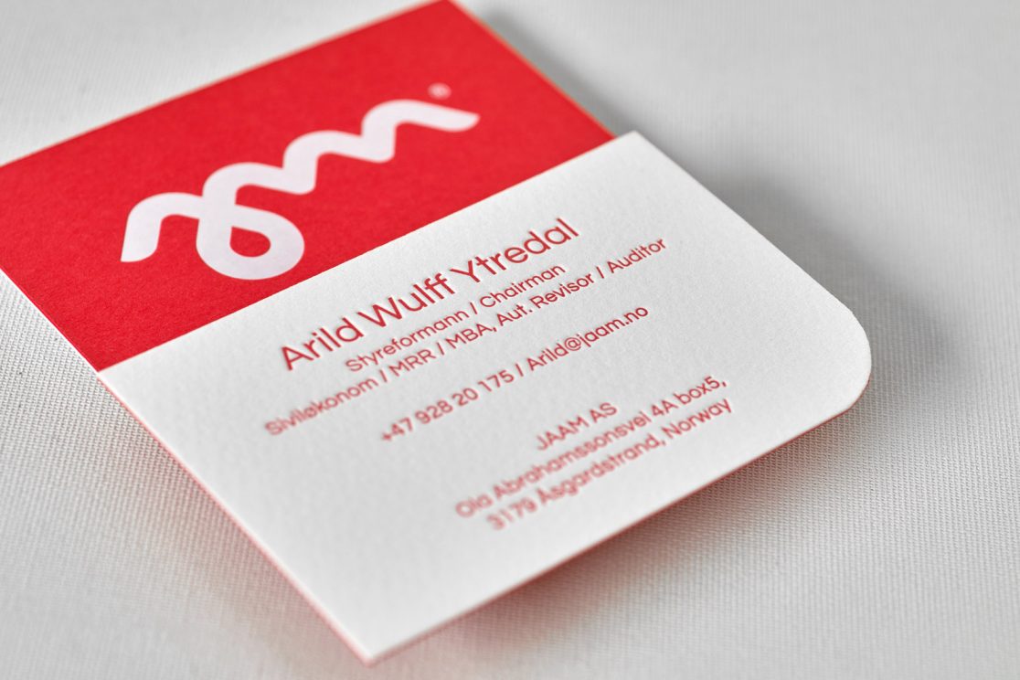 Double layer business cards – Elegante Press
