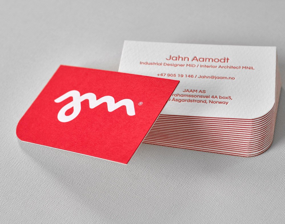 Double layer business cards – Elegante Press