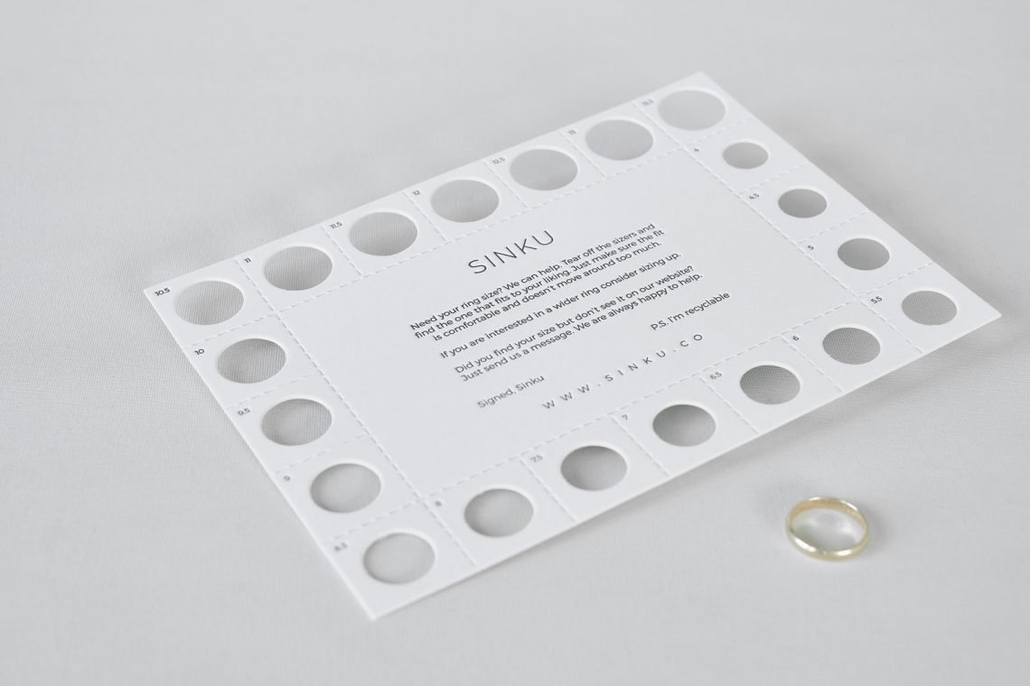 Paper Ring Sizer – Stationery – Elegante Press