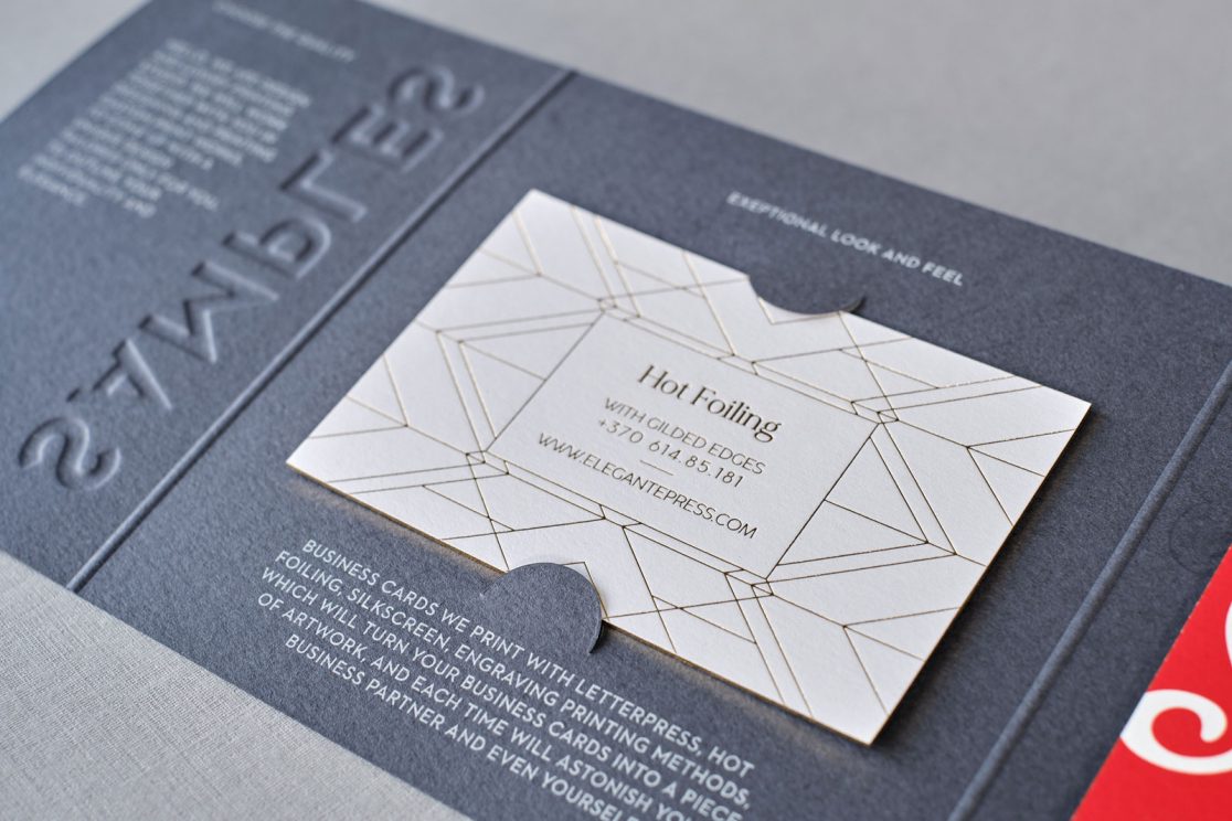 Business Cards Sample Pack – Elegante Press
