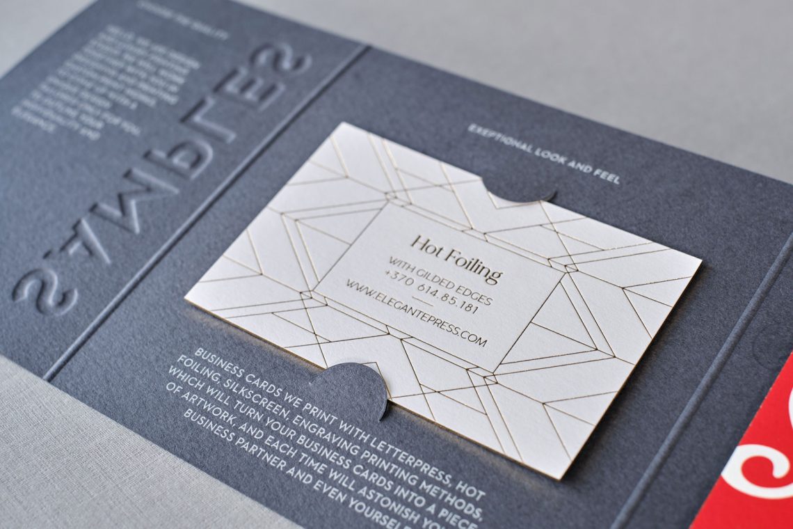 Business Cards Sample Pack – Elegante Press